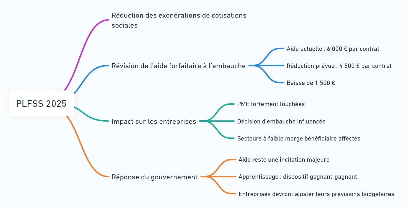 PLFSS 2025 : Réformes des Exonérations et Impact sur l'Apprentissage | Bulletins de Paie 2025